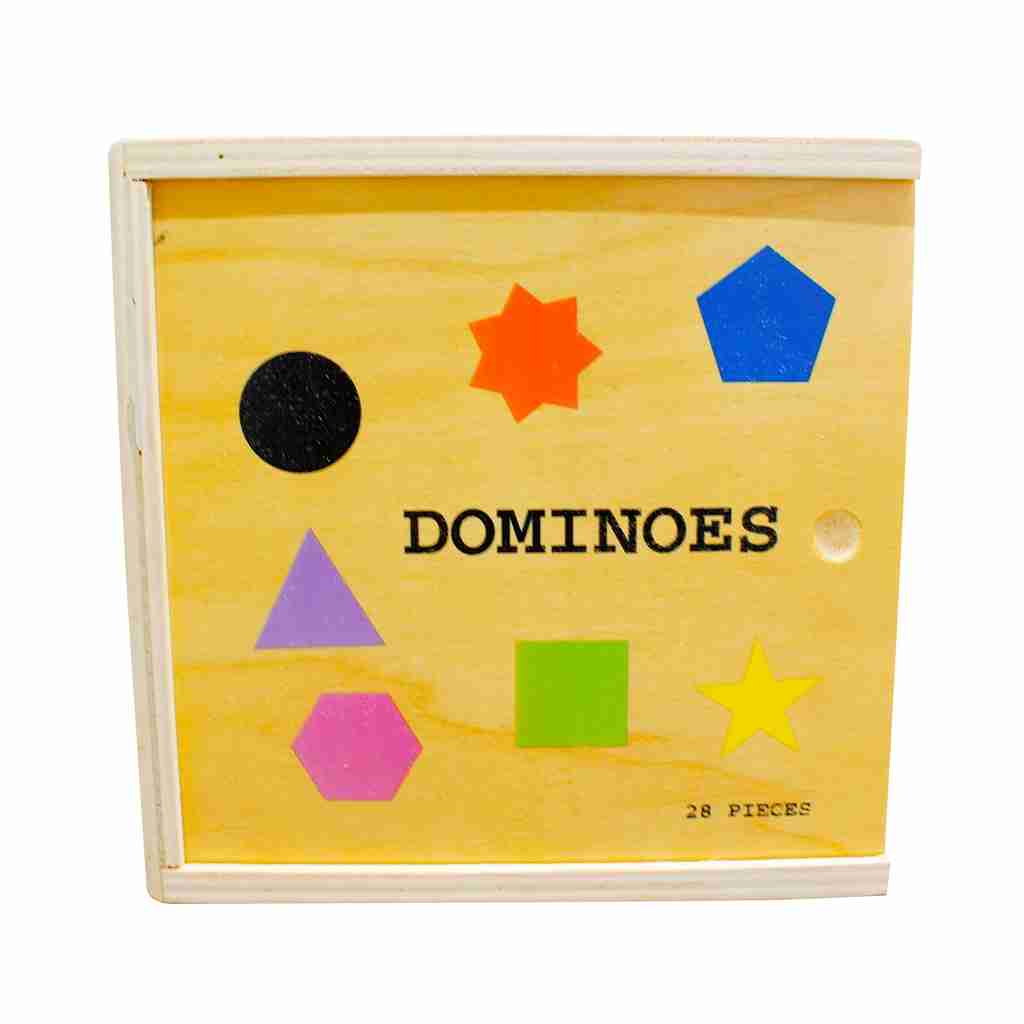 DOMINO FIGURAS GEOMETRICAS 28 PCS | Chicos
